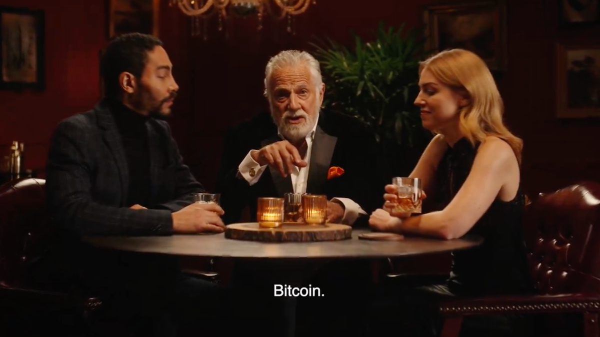 "World's Most Interesting Man" Bitwise Bitcoin ETF Advert Signals Storm ...