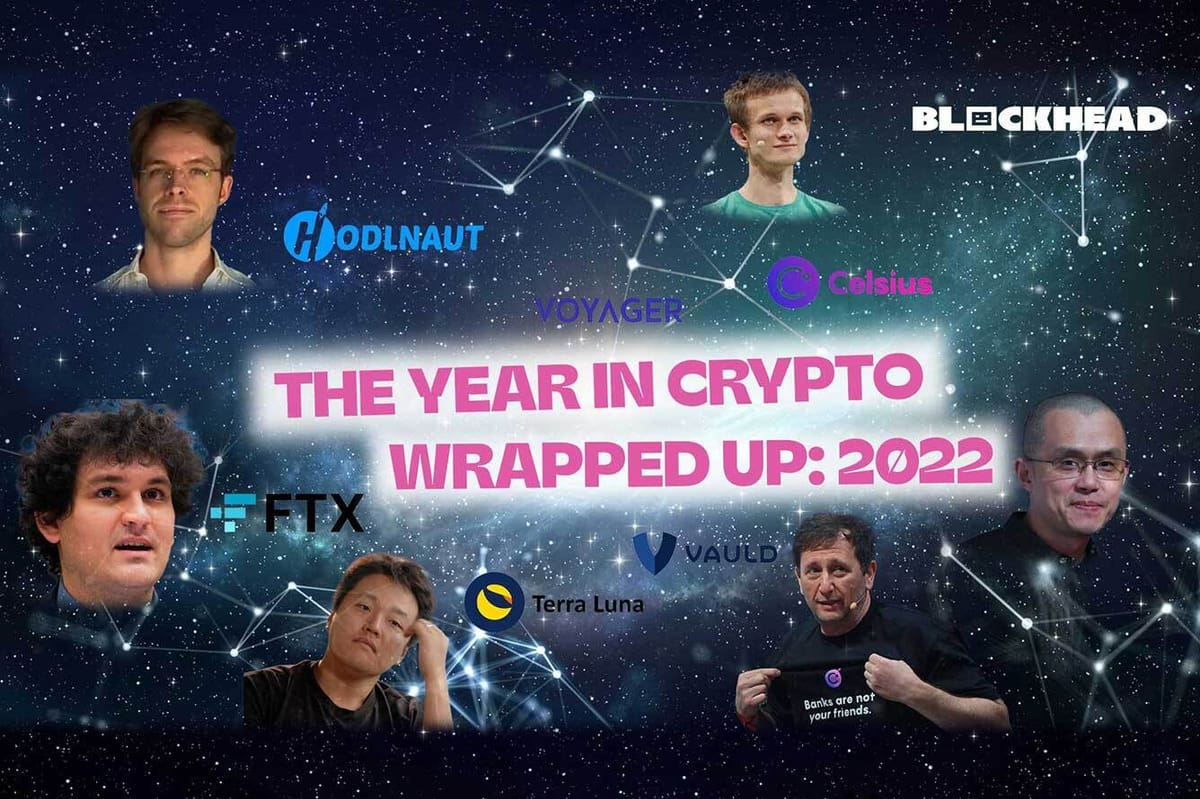 The Year in Crypto Wrapped Up: 2022